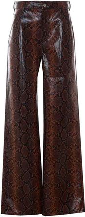 Des_Phemmes Pantalons D&eacute;contract&eacute;s - Marron