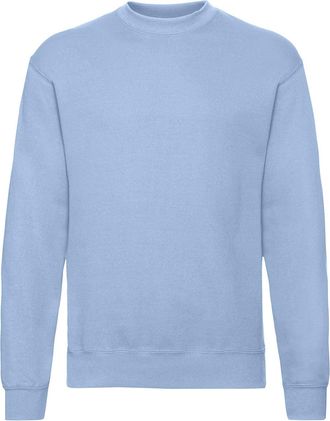 Fruit Of The Loom Herren 62-202-0 Set-IN Sweatshirts 1er/2er - 1x Pastellblau & 1x HLKauf Block - Gr&ouml;&szlig;e: XXL