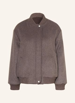 OPUS Blouson Zum Wenden Mit Kunstfell beige