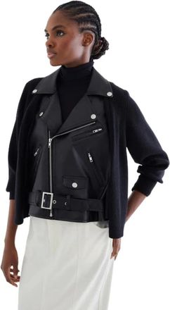 Jovonna London Femme, Vestes, Noir, Taille: 40 FR Caray Knitted Jacket