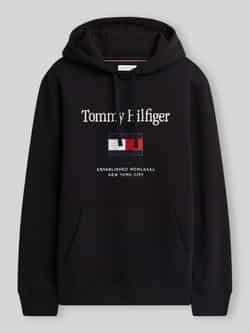 Tommy Hilfiger Regular Fit Hoodie aus Baumwoll-Mix