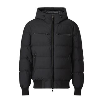 Moose Knuckles Soho Down Bomber - Homme - Vestes - Noir - Taille: S