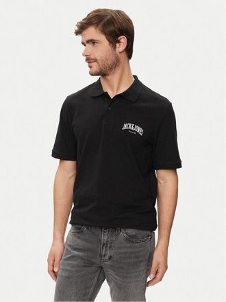 Jack & Jones Jack & Jones Poloshirt Josh 12247387 Schwarz Standard Fit