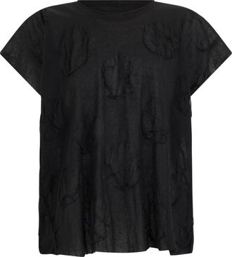 Uma Wang UMA Wang, Femme, Tops, Noir, Taille: 38 FR Chemise ample en m&eacute;lange de coton et de polyamide