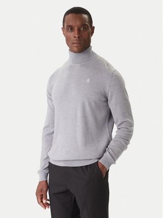 Karl Lagerfeld Rollkragenpullover 655058 554399 Grau Regular Fit