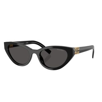 Miu Miu Cat-eye Sonnenbrille - - Accessories - unisex - Schwarzk - 54 MM