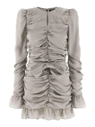 Rotate Robe Courte - Gris
