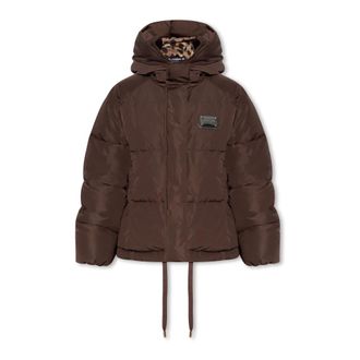 Dolce & Gabbana Femme, Vestes, Brun, Taille: 34 FR Veste isol&eacute;e