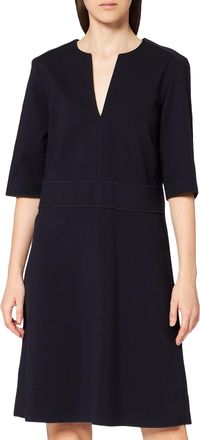Marc O'Polo Damen Kleid 708414759005, Blau (Autumn Navy 887), 38