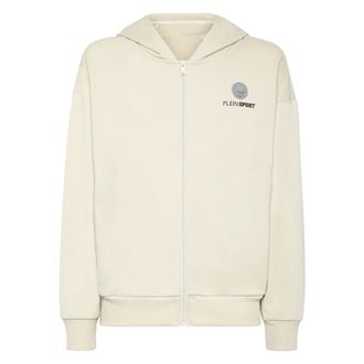 Plein Sport Homme, Sweatshirts et sweats &agrave; capuche, Gris, Taille: XS Zip-throughs