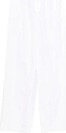 Ermanno Scervino Femme, Pantalons, Blanc, Taille: 36 FR Cotton Pants