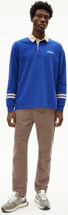 Armedangels Longsleeve AADRU LS RUGBY Longsleeve aus Bio-Baumwolle Oversized Fit