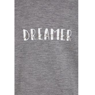 Brunello Cucinelli Embellished Virgin Wool T-shirt - Gray