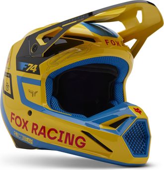Fox Helm FOX V1 Race SPEC Pale Yellow XL