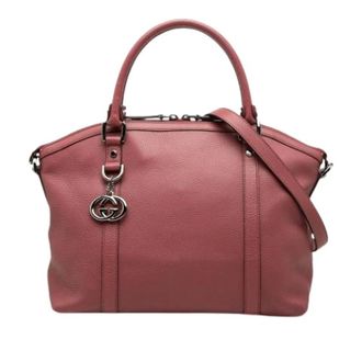 Gucci Pre-owned The Dome Handbag - Femme - Pre-owned - Rose - Taille: ONE Size