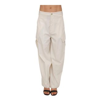 Pinko Rosalin Hose - - Trousers - Damen - Beige - L