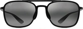 Maui Jim unisex, Accessoires, Noir, Taille: 55 MM Keokea Aviator Lunettes de soleil
