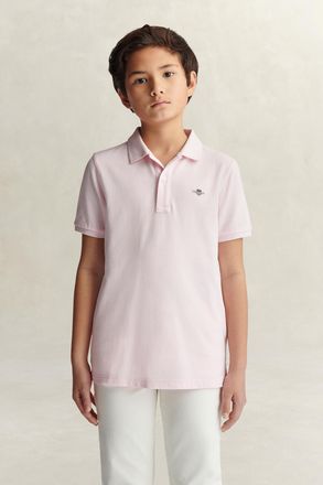 GANT Teenager Shield Piqu&eacute; Poloshirt (122/128) LIGHT Rosa