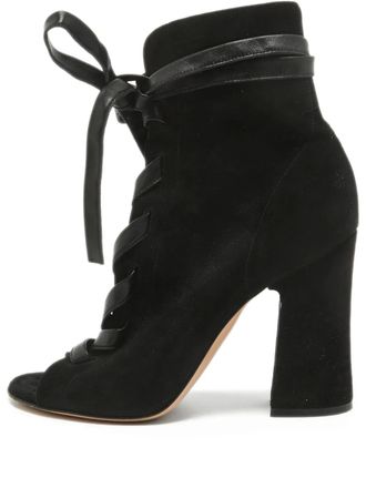 Gianvito Rossi Stiefel aus Leder 110mm - Schwarz