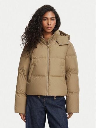 Lacoste Daunenjacke BF8434 Braun Regular Fit