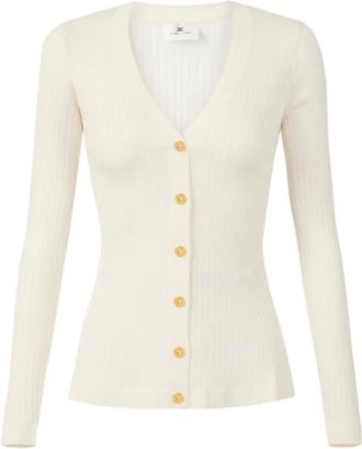 Elisabetta Franchi Damen, Strickwaren, Beige, SGröße