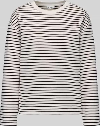 s.Oliver Red Label Relaxed Fit Sweatshirt aus Viskose-Mix