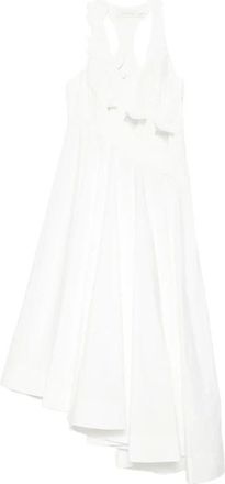 Zimmermann Femme, Robes, Blanc, Taille: 36 FR Luna Applique Midi Dress