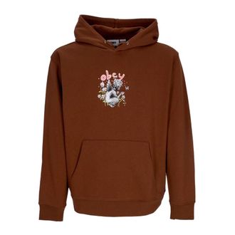 Obey Premium Leichter Kapuzenpullover - - Sweatshirts & Hoodies - Herren - Braun - XL
