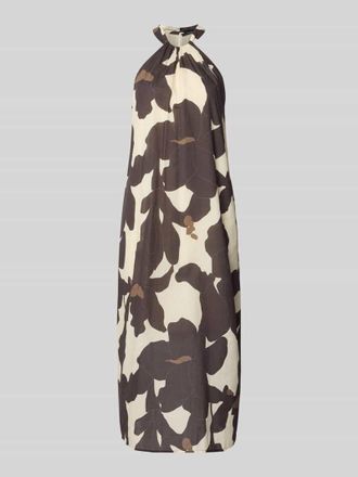 someday Neckholder-Midikleid im Allover-Look Modell Qowira