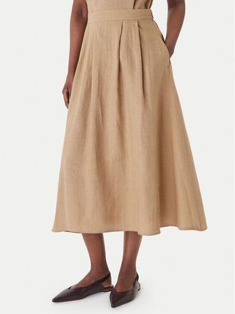 Marella Trapezf&ouml;rmiger Rock Emme by Marella Biada 2615101082 Beige Regular Fit