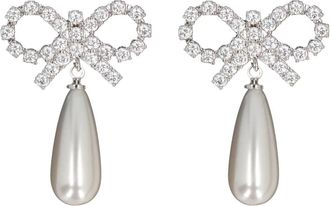 Self Portrait Femme, Accessoires, Gris, Taille: ONE Size Earrings