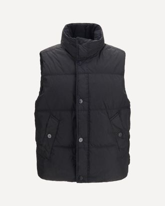 Stone Island Crinkle Reps NY Padded Vest Male S