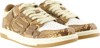 Amiri Skel Top Low Sneaker - Brown