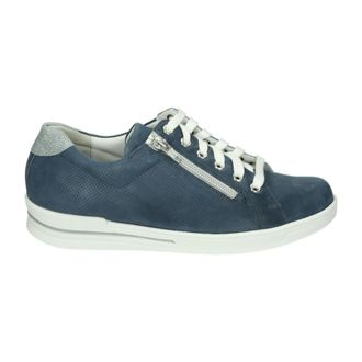 Durea Sportliche Damenschuhe Blau Nubuk - - Shoes - Damen - Blau - 37 1/2 EU
