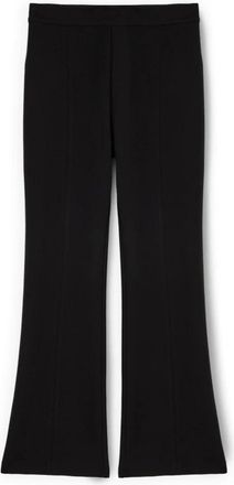 Motivi Femme, Pantalons, Noir, Taille: 38 FR Pantalon &Eacute;vas&eacute; en Maille Milano