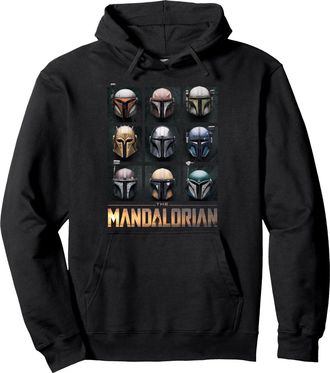 Star Wars The Mandalorian Helmet Box Up Pullover Hoodie