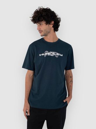 Hurley Hurley The Globe T-Shirt armored navy