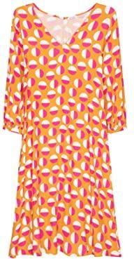 Seidensticker Femme Robe 133022-62 Gelb, 42 EU