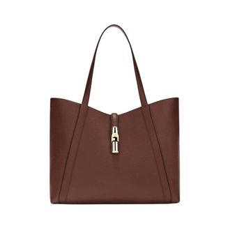 Furla Goccia L Tote - - Bags - Damen - Braun - ONE SIZE