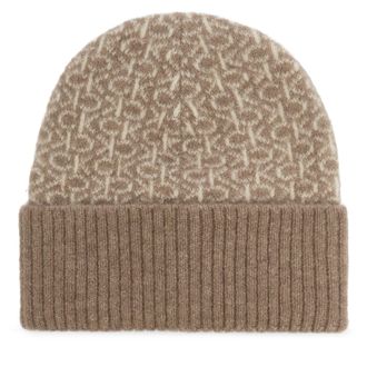 Calvin Klein M&uuml;tze Calvin Klein Monogram Fold K60K612595 Beige