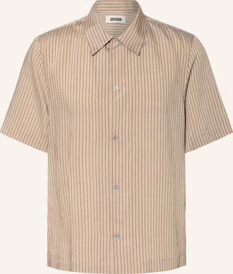 Drykorn Drykorn Kurzarm-Hemd Meryn Comfort Fit beige