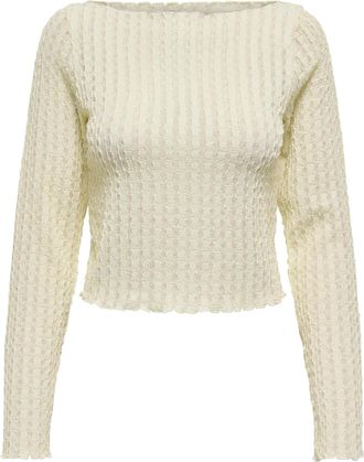 Only Onlnoor L/S Boatneck Top JRS