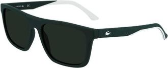 Lacoste Lunettes de Soleil LACOSTE L957S 301 MATTE GREEN 56/18/145 Homme