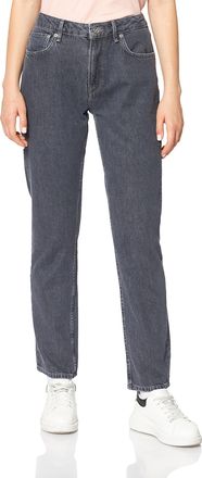 Pepe Jeans London Damen Mary Straight Jeans, Schwarz (Archive Black Used 000), 28W / 30L