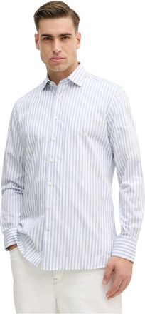 Hackett Homme, Chemises, Bleu, Taille: XL Chemise &agrave; rayures chin&eacute;es