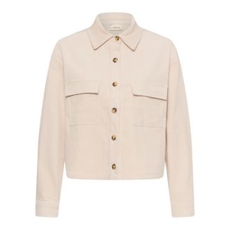 Cream Blusen & Hemden - - Jackets - Damen - Beige - M