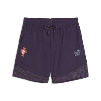 Puma Short d&eacute;contract&eacute; KING PUMA x PORTUGAL x SALEHE BEMBURY Homme, Accessoires, Violet, XL