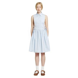 Miu Miu Poplin Mini Dress