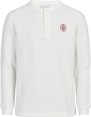 Dr&ocirc;le de Monsieur Tee-shirt droit en coton m&eacute;lang&eacute;