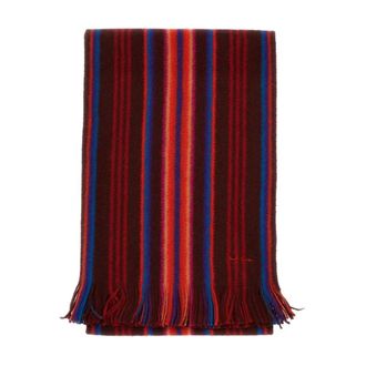 Paul Smith Homme, Accessoires, Multicolore, Taille: ONE Size Multistripe Merino Wool Scarf